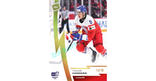 2023 MK reprezentace #112 Tomáš Hamara Gold 1of10