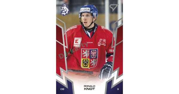 2024 Sportzoo Hokejové ČESKO #16 Ronald Knot