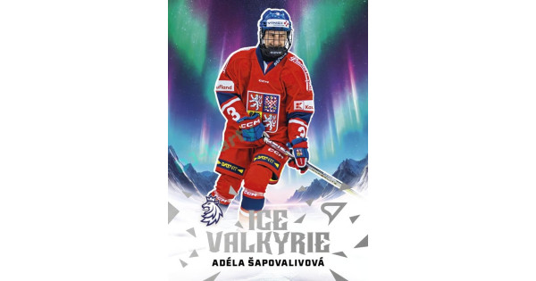 2025 Sportzoo Hokejové ČESKO #IV-17 Adéla Šapovalivová Ice Valkyrie